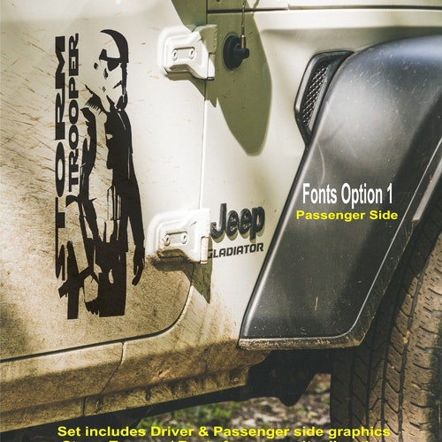 Star Wars Decal Stormtrooper Car Sticker Bumper Sticker - Etsy