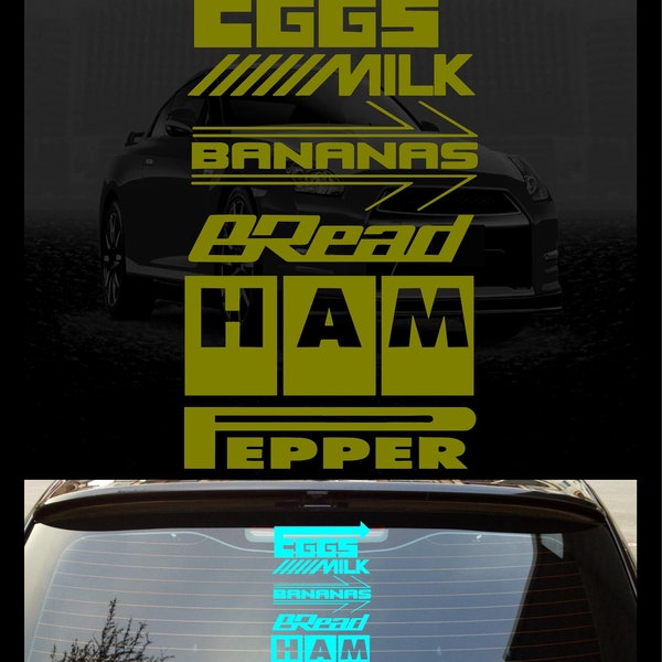 Sponsor Sticker Decals - Etsy