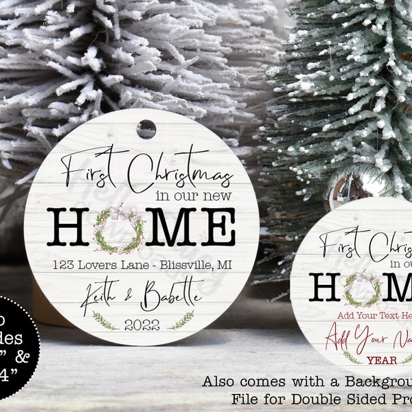 First Home Ornament - Etsy