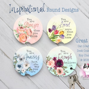 Round Design Bundle | Instant Digital Download PNG | Inspirational ...
