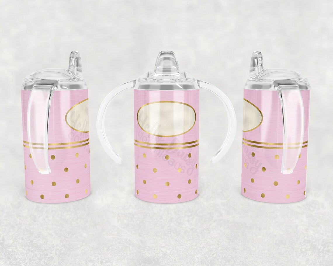Straight Sippy Cup Design 12 oz Customizable Design | Etsy