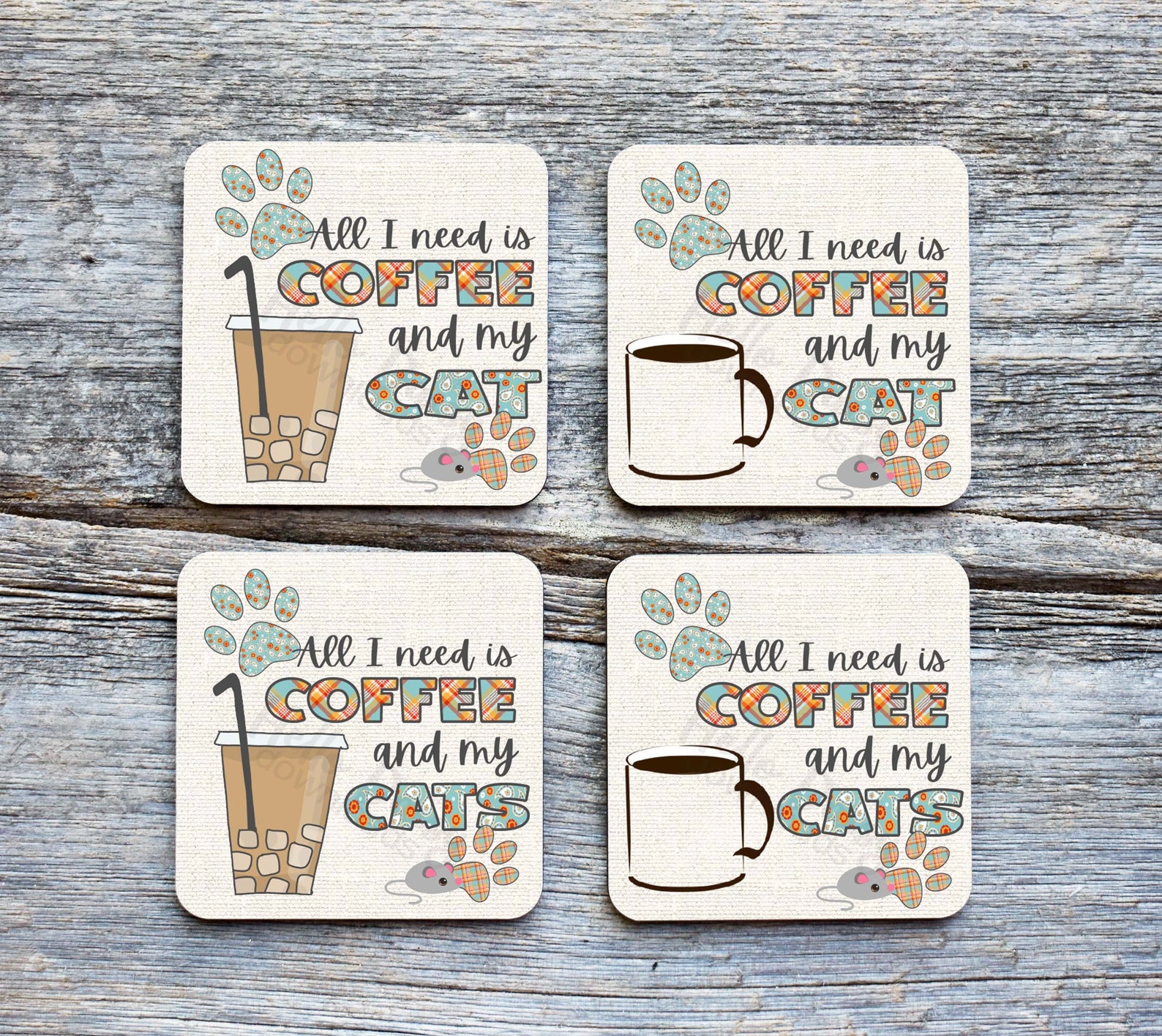 Square Coaster Design Instant Digital Download PNG File Only - Etsy