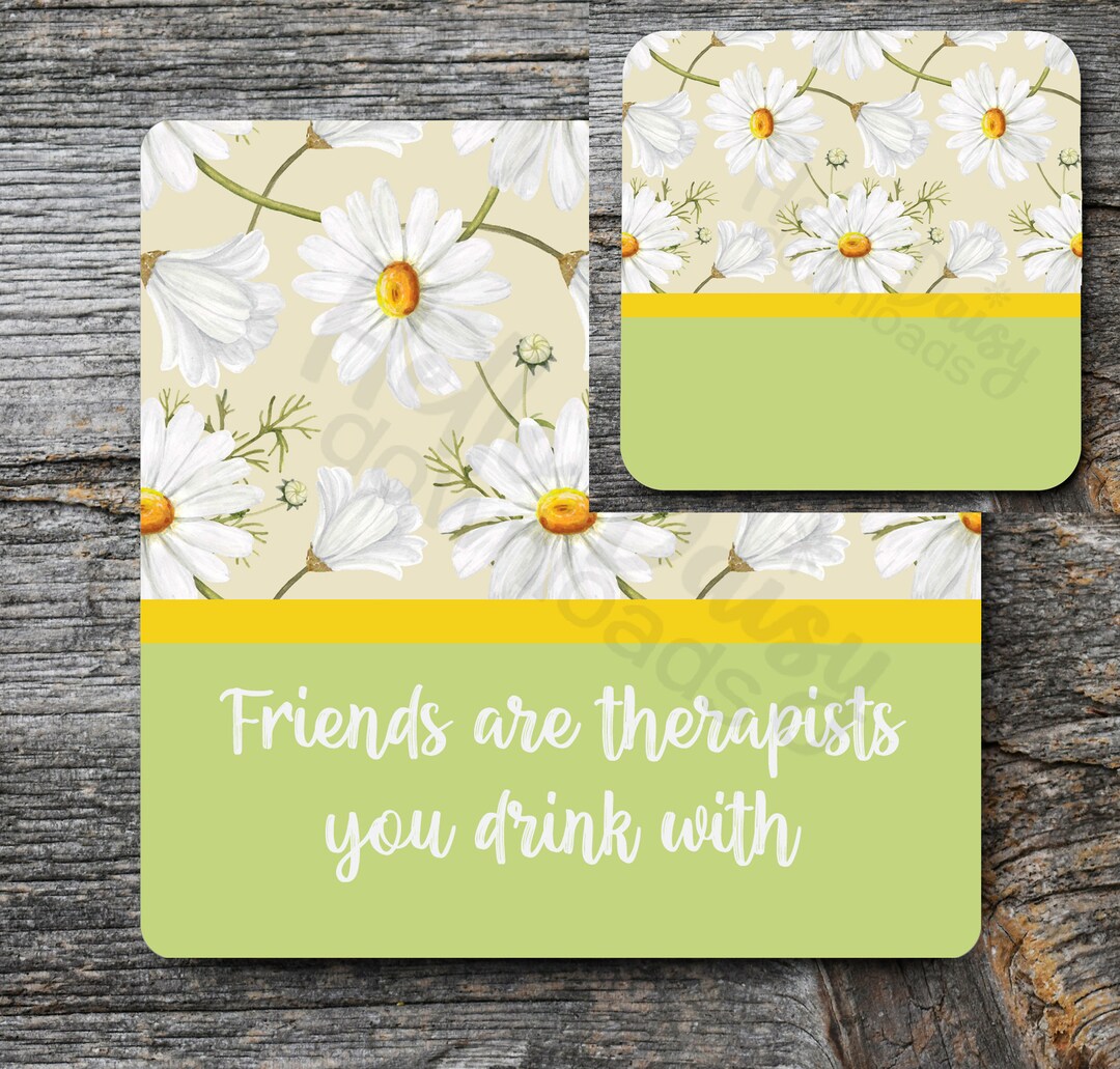Coaster Design Bundle | Customizable 2 for 1 | Instant Digital Download ...
