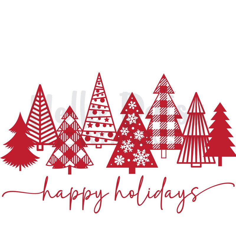 Happy Trees - Etsy