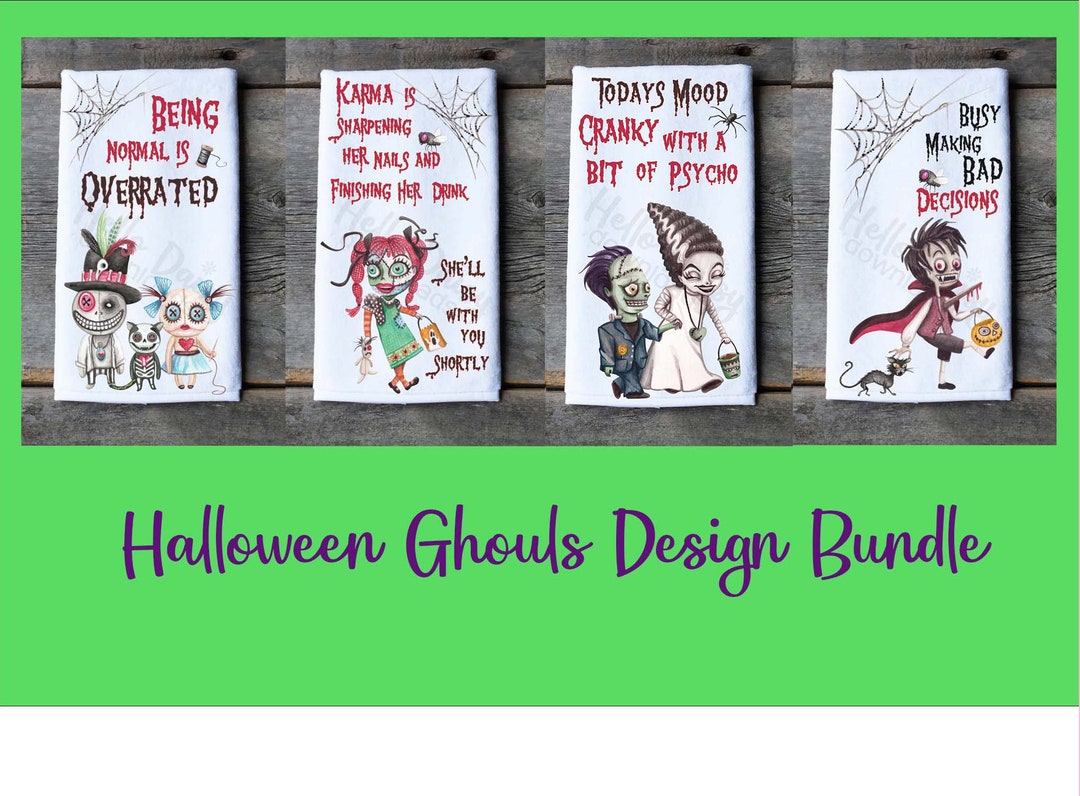 Kitchen Towel Design Bundle Instant Digital Download PNG - Etsy