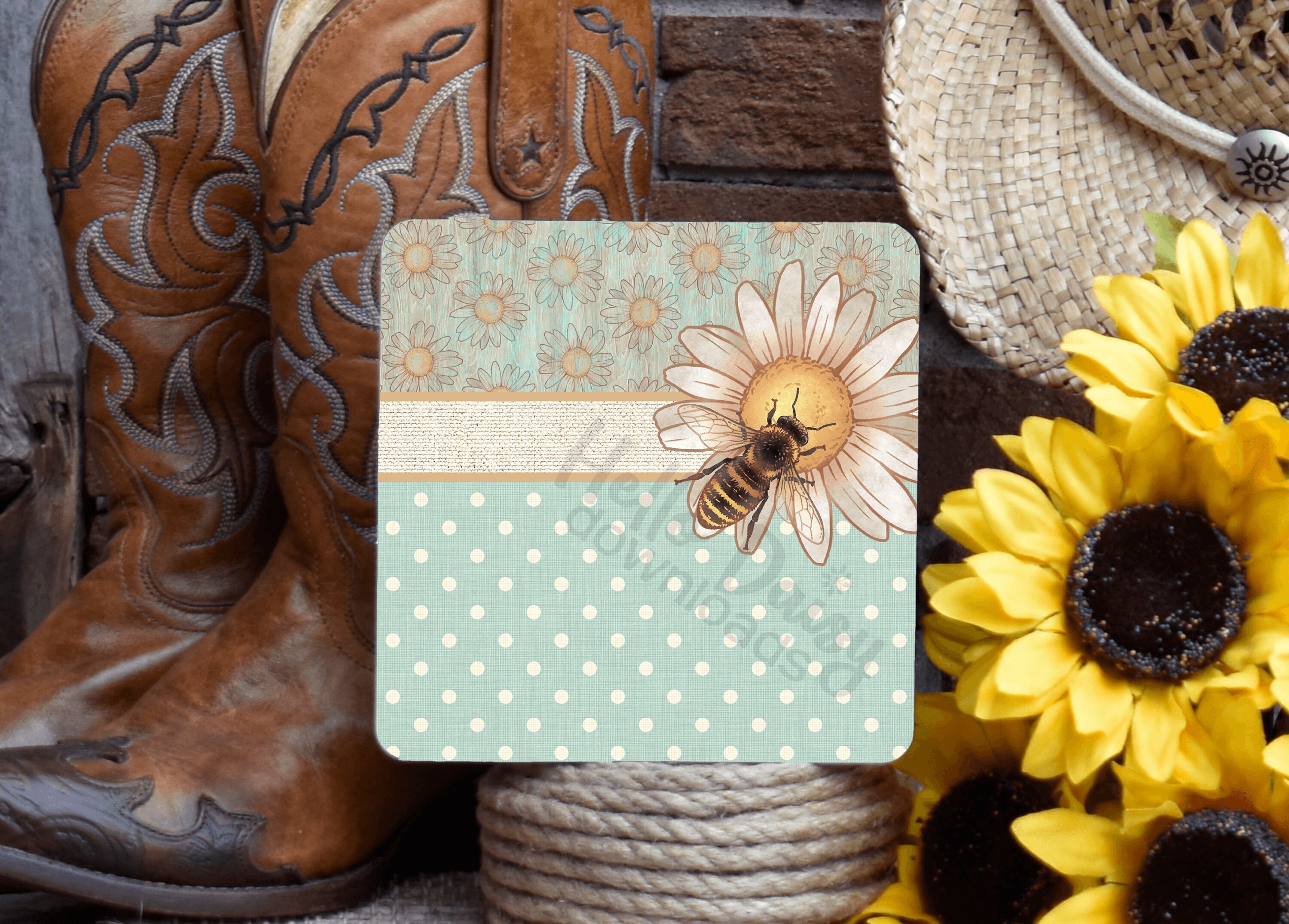 Customizable Sq. Coaster Design Instant Digital Download PNG | Etsy