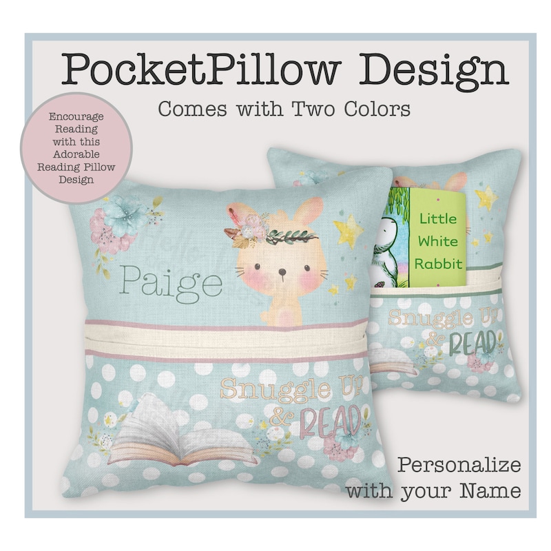 Book Pocket Pillow - Etsy