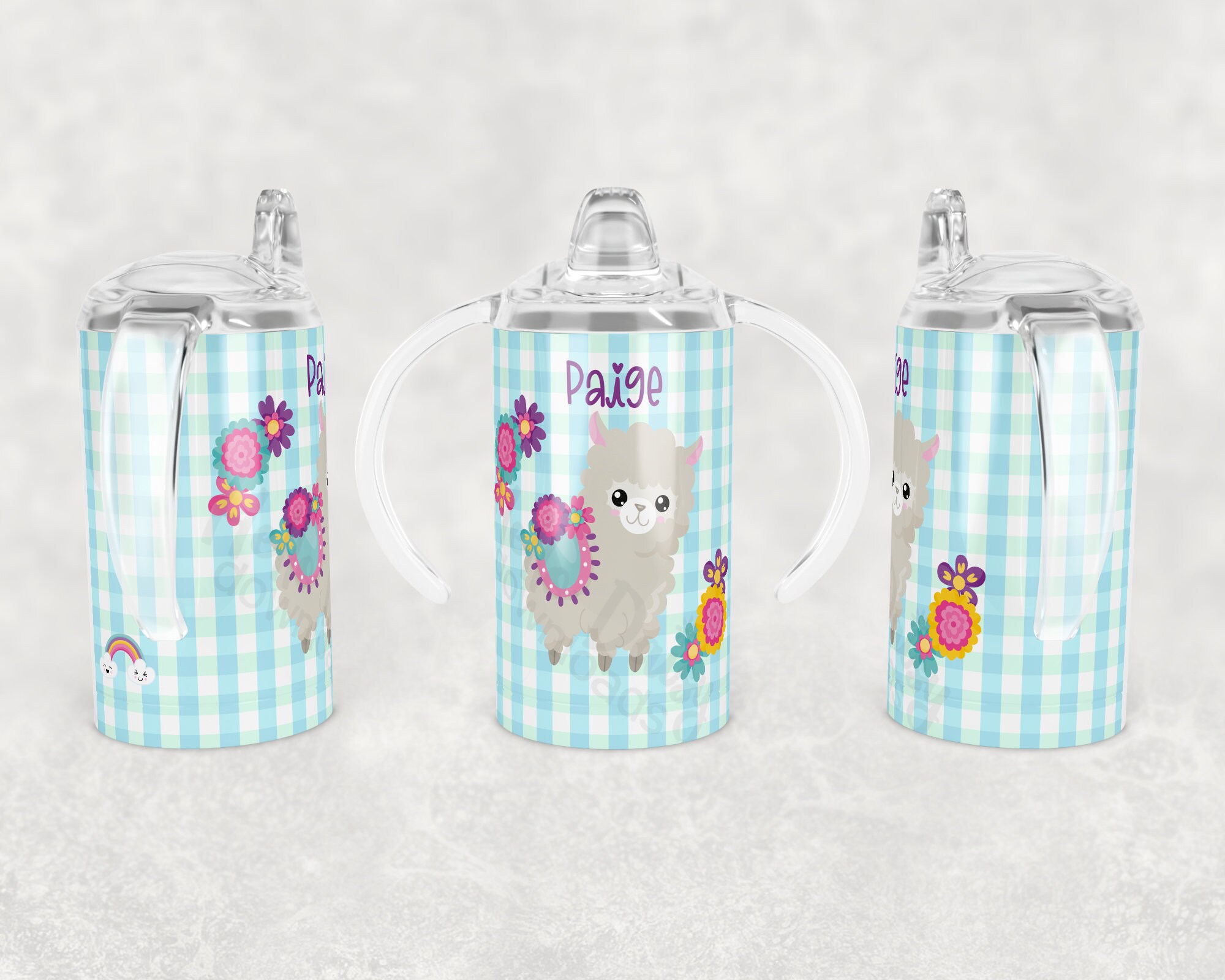 Straight Sippy Cup Design 12 oz Customizable Design Digital | Etsy