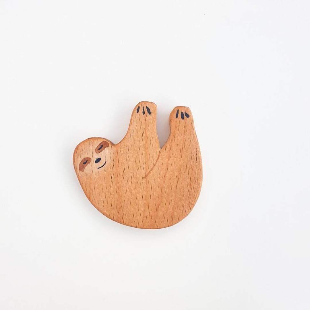 Wooden Sloth Toy, Wood Toy, Waldorf Toy, Natural Toys, Wooden Toys ...