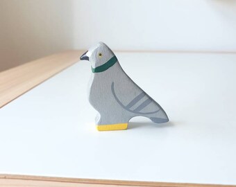 Wooden Pigeon Toy - Etsy