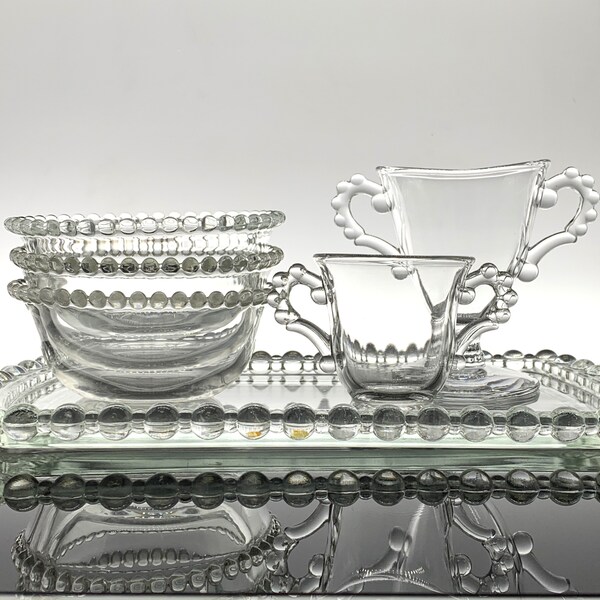 Vintage Candlewick Glassware - Etsy