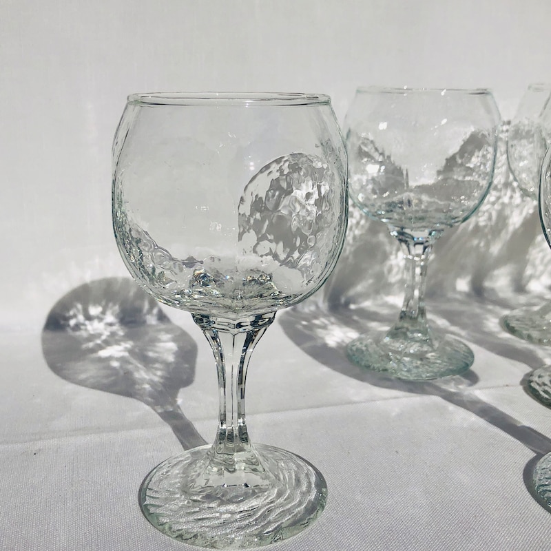 Libbey Chivalry Wine Glass - Etsy