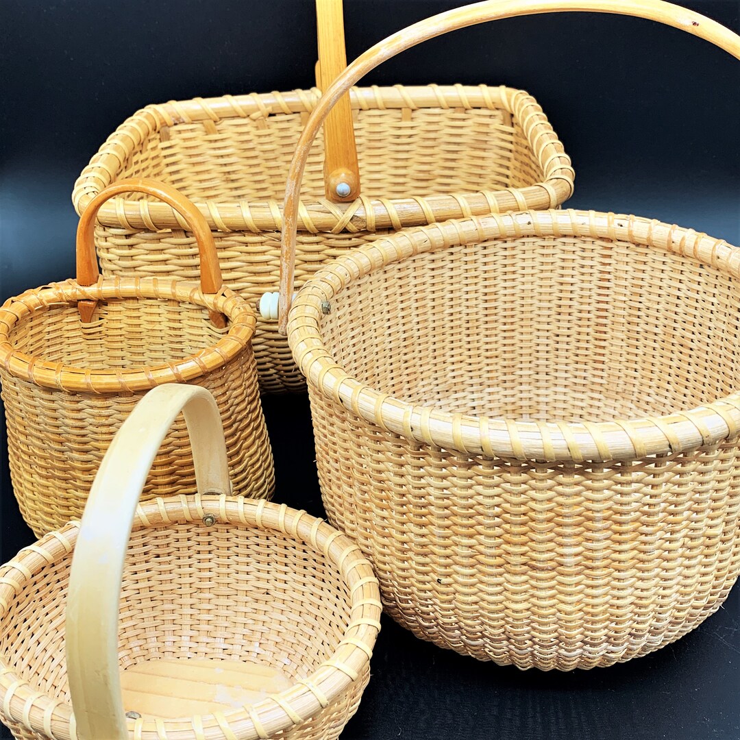Vintage Nantucket Style Basket | Assorted Sizes & Shapes | Gathering ...