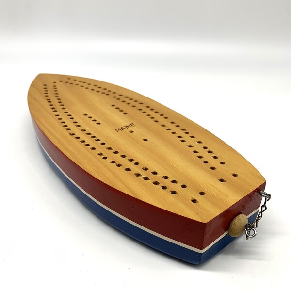 Cribbage Board Boat - Etsy