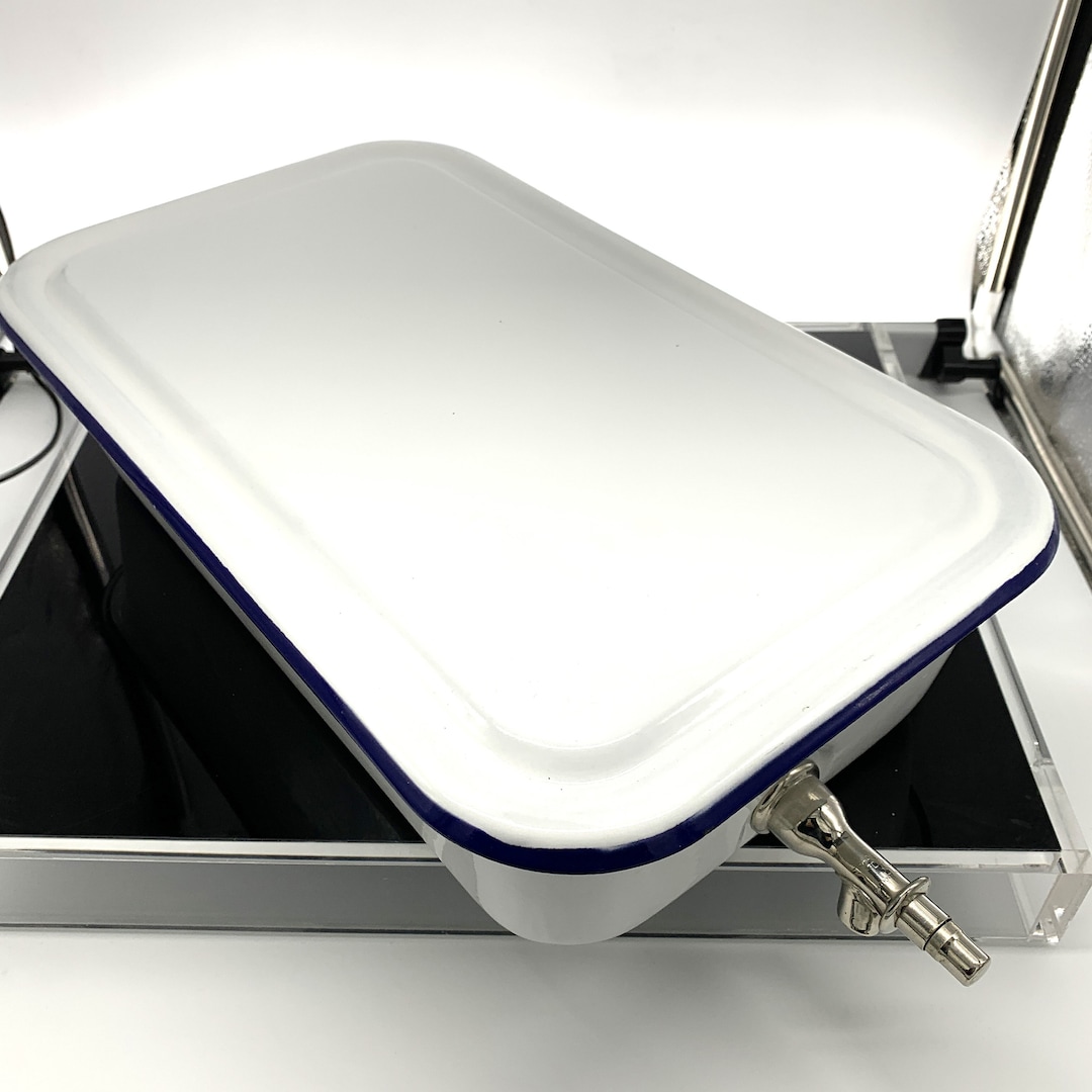 Vintage Enamel Hospital Basin Hygienic Sterilizer Vintage Medical ...