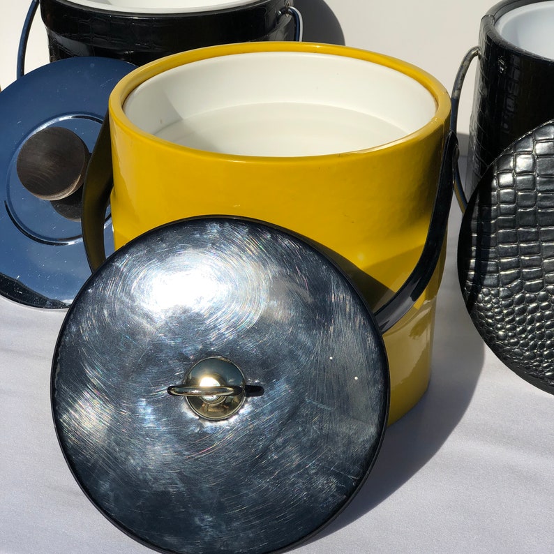 Collection of Vintage Ice Buckets 1960s and 1970s Retro - Etsy