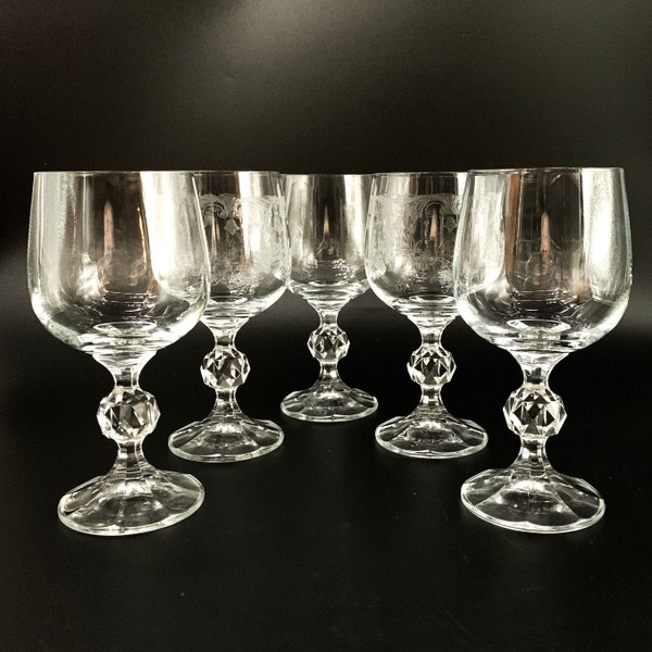 Crystal Glasses - Etsy