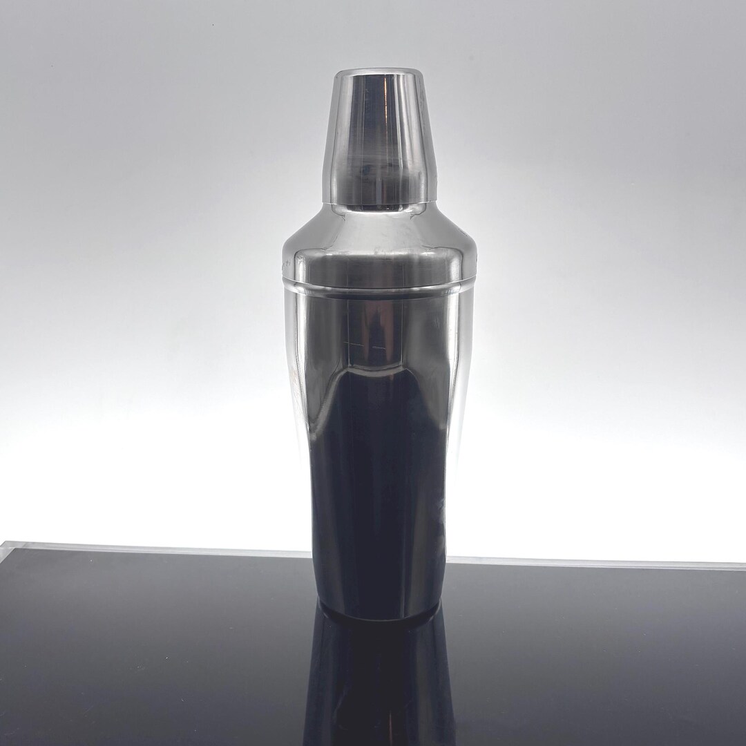 Vintage Cocktail Shaker Stainless Steel, 3 Piece, Wazir Chand and Co - Etsy