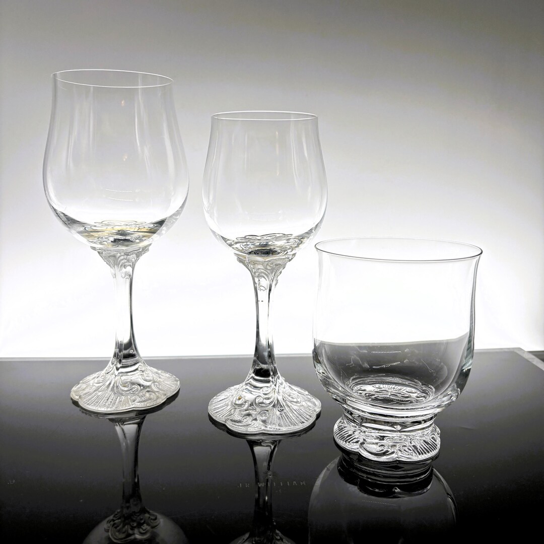 Vintage Rosenthal Crystal Goblet: Monbijou Classic Rose, German ...