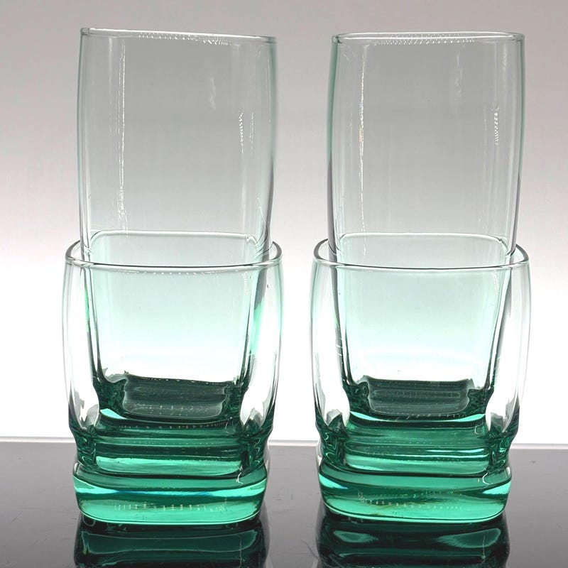 Green Glassware - Etsy