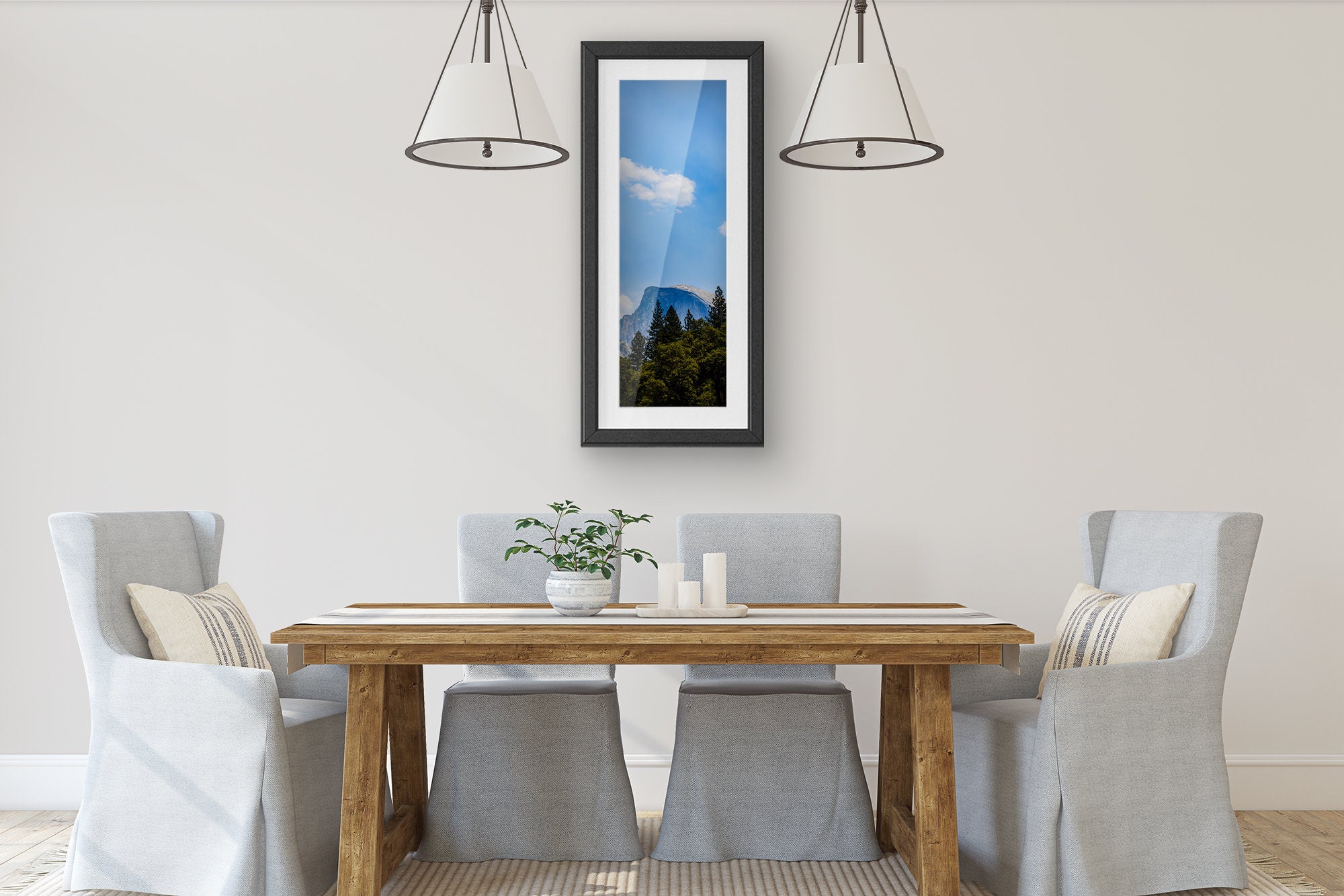 Not Just A Boulder Vertical Panorama California Yosemite - Etsy
