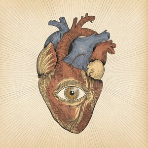 All Seeing Heart - Etsy