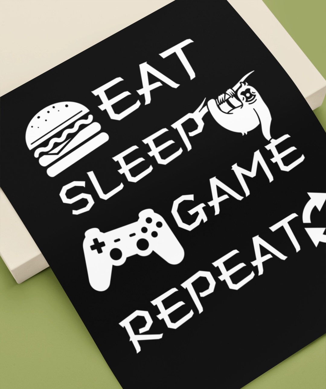 Printable Gamer Poster Gamer Gifts Digital Download Gamer Gamer Canvas ...