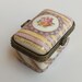Fine Porcelain Flowers Box, Vintage Box, Jewelery Box, Spain Retro Box ...