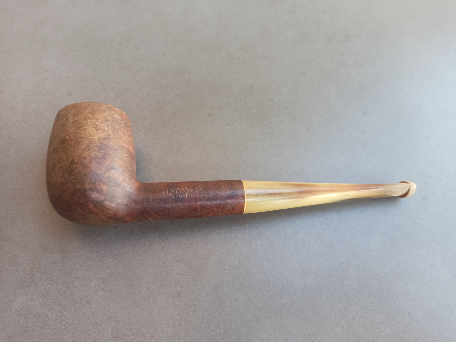 St Claude Bruyere Pipe Vintage Tobacco Pipe Antique Bruyere - Etsy