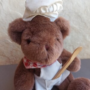 Original Cook Teddy Bear, Original Soft Plush Toy, Cook Teddy Bear ...