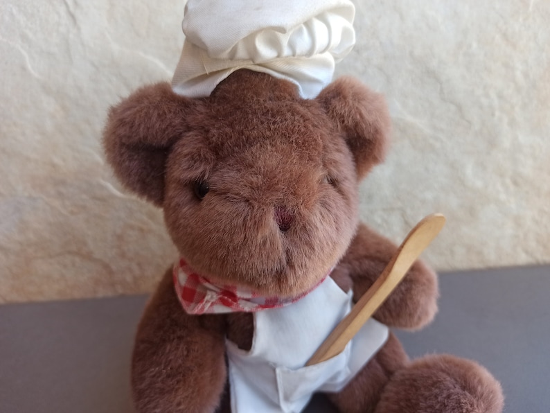 Original Cook Teddy Bear, Original Soft Plush Toy, Cook Teddy Bear ...