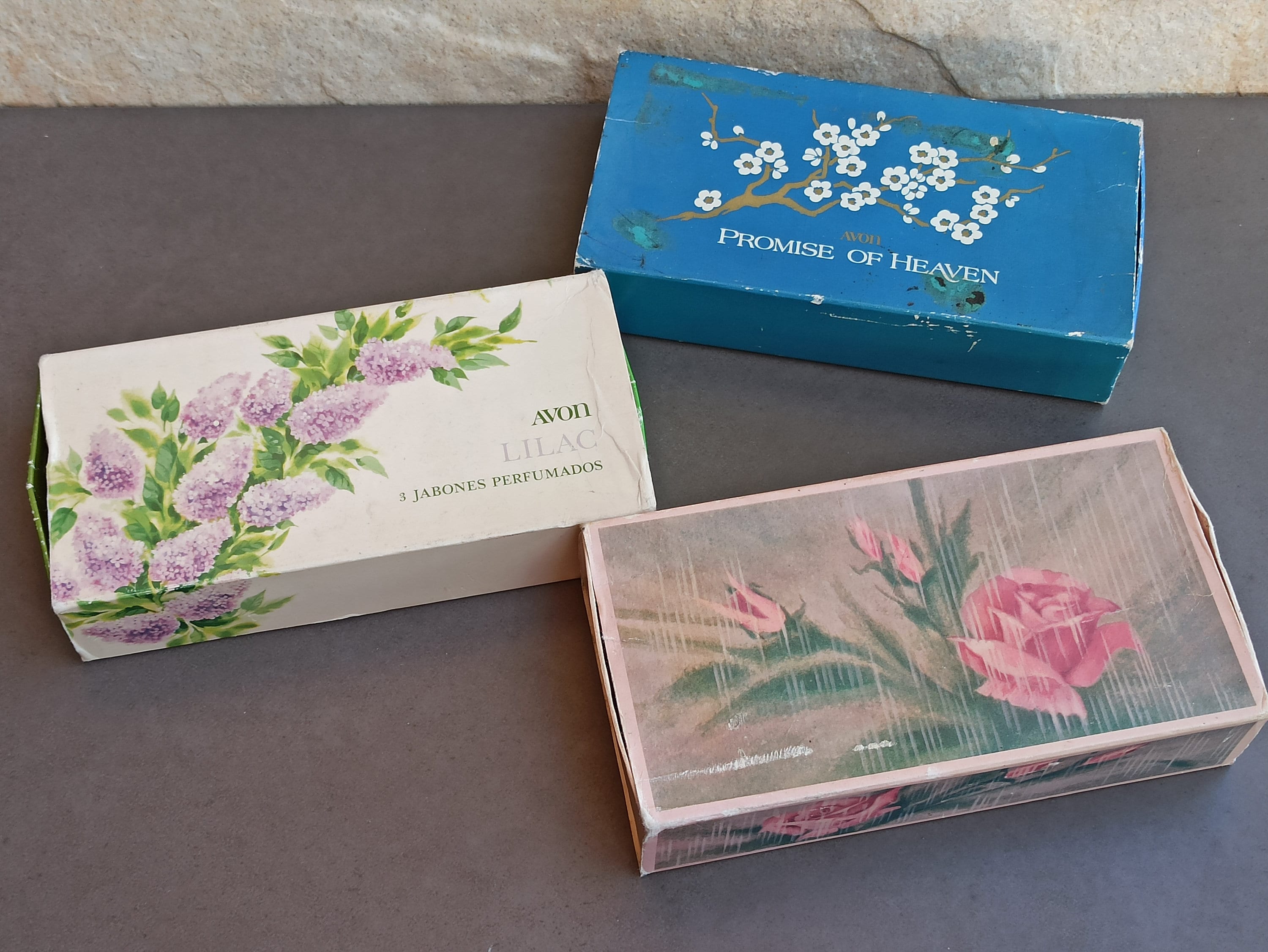 Vintage Soap AVON Lilac Promise of Heaven Touch of Roses - Etsy