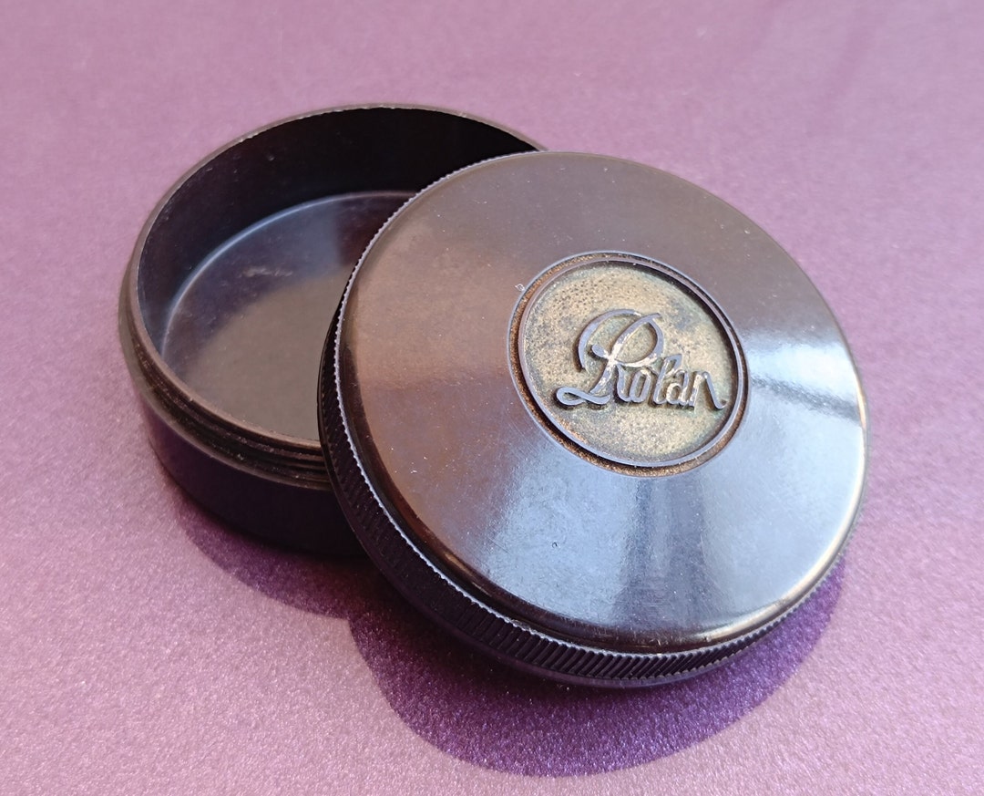 1930 Bakelite Box, Bakelite Round Box, Bakelite Box, Vintage Bakelite ...