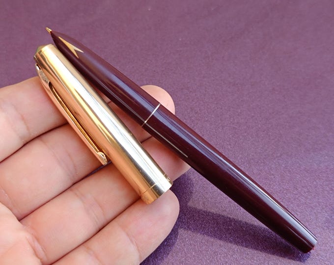 1970s HERO 330 Fountain Pen, Collectible Pen, Gift Pen, Gold Filled ...