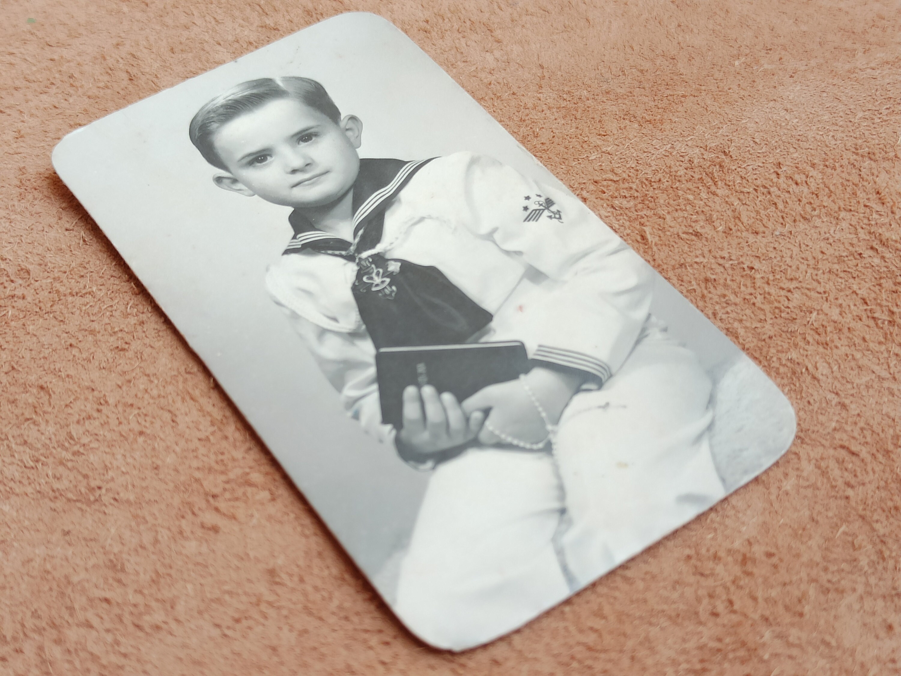Old Photo 1960, First Communion Photo, Little Boy Communion, Antique ...