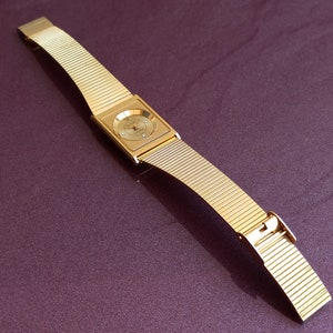 SUZUKI Gold Filled Mechanical Watch, Vintage Watch, Gold Plated Watch ...