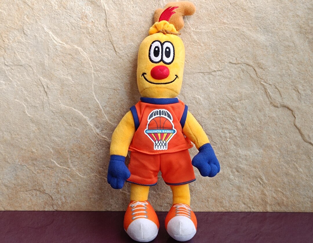 PAM 1986 Valencia Soft Toy, Valencia Basket, Basketball Toy, Basket ...