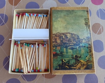 Set of 8 MATCHBOX Various DRAGON Design Vintage Style Printing - Etsy