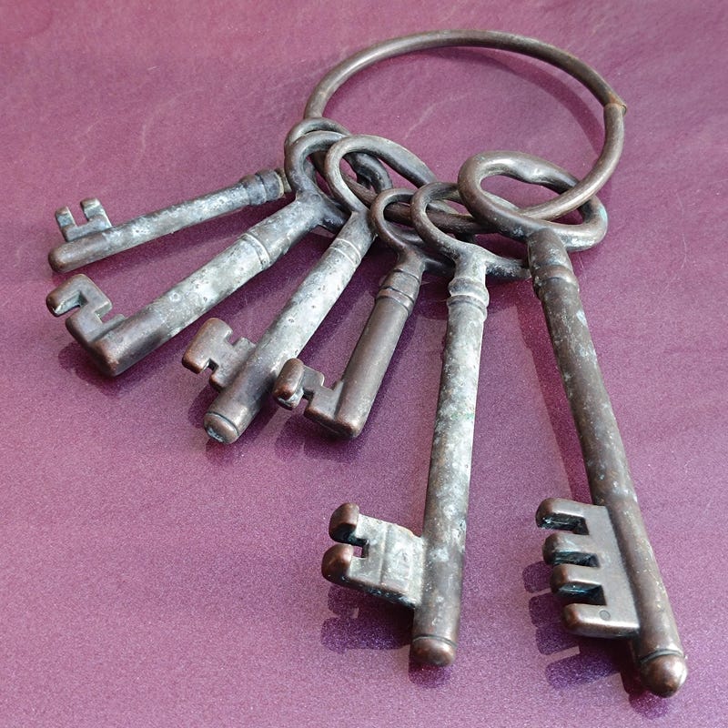 Antique Church Key - Etsy