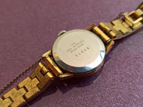 1950-59 TORMAS Gold Filled Watch, 15 Rubis Watch, Gol… - Gem