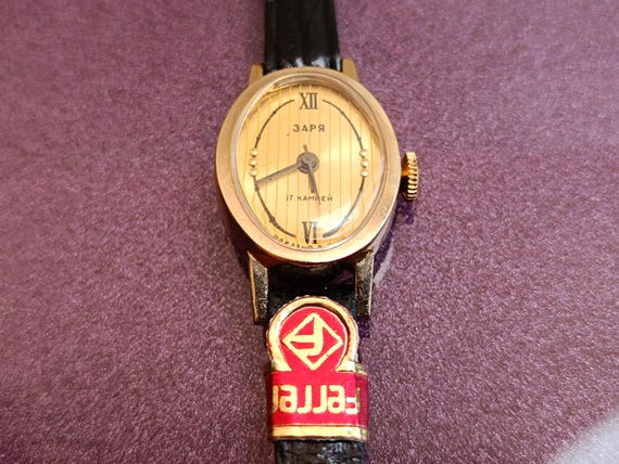 1980s Zaria 17 Rubis Mechanical Watch, Vintage Zarja … - Gem