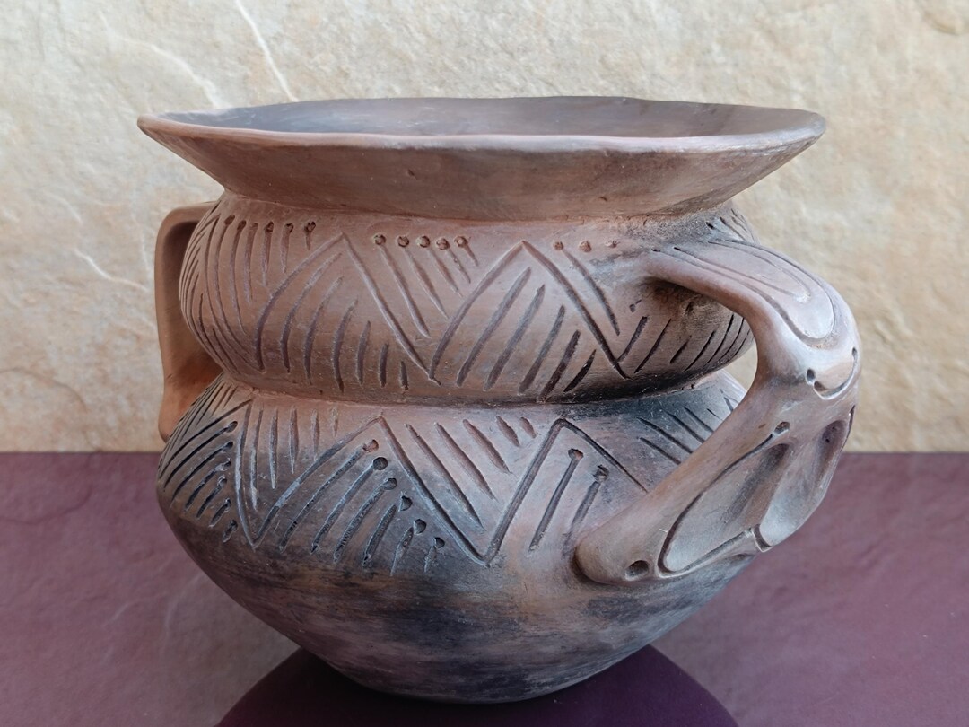 1980s Taino Duho Ceramic Vase, Taino Art Figurine, Replica, Spain - Etsy