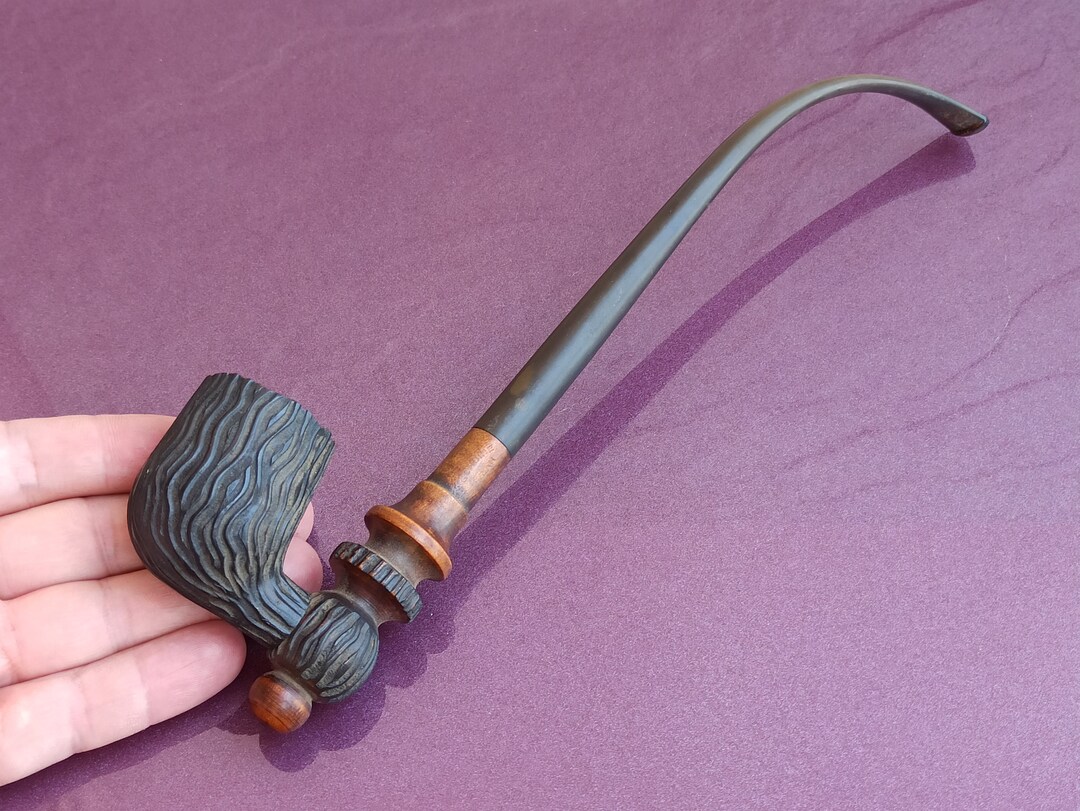 Genuine Briar Pipe Vintage Tobacco Pipe Antique Bruyere - Etsy