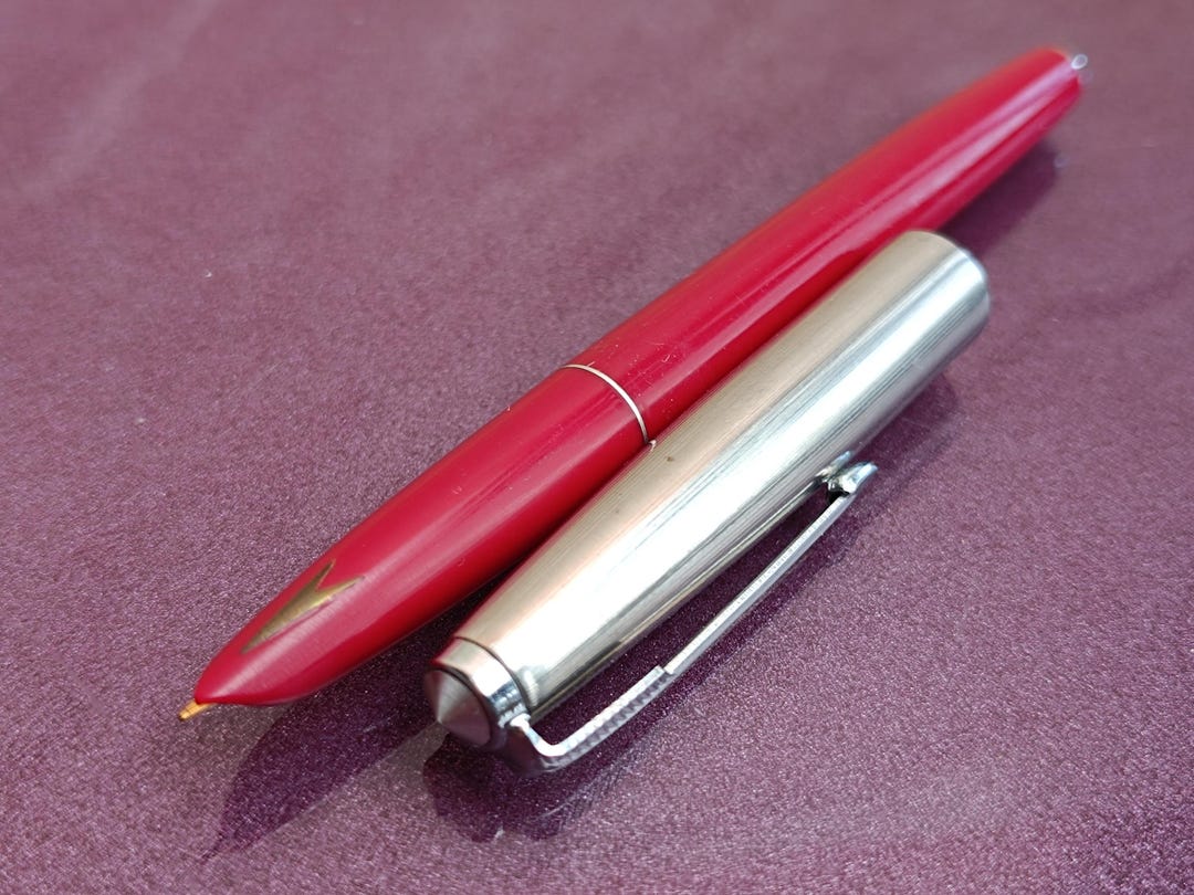 1970 Fountain Pen, Ink Pen, Retro Fountain Pen, Vintage Fountain Pen ...