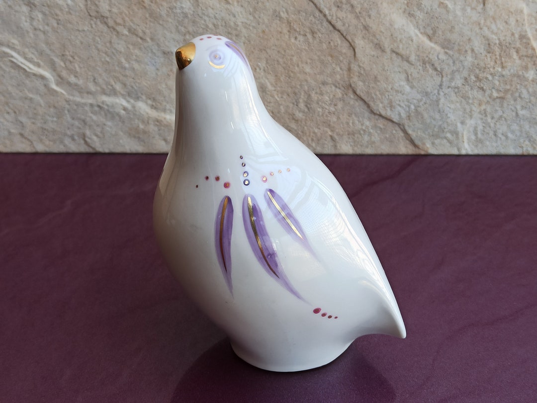 1930s GALOS Spanish Design Porcelain Figurine, Vintage Bird Porcelain ...