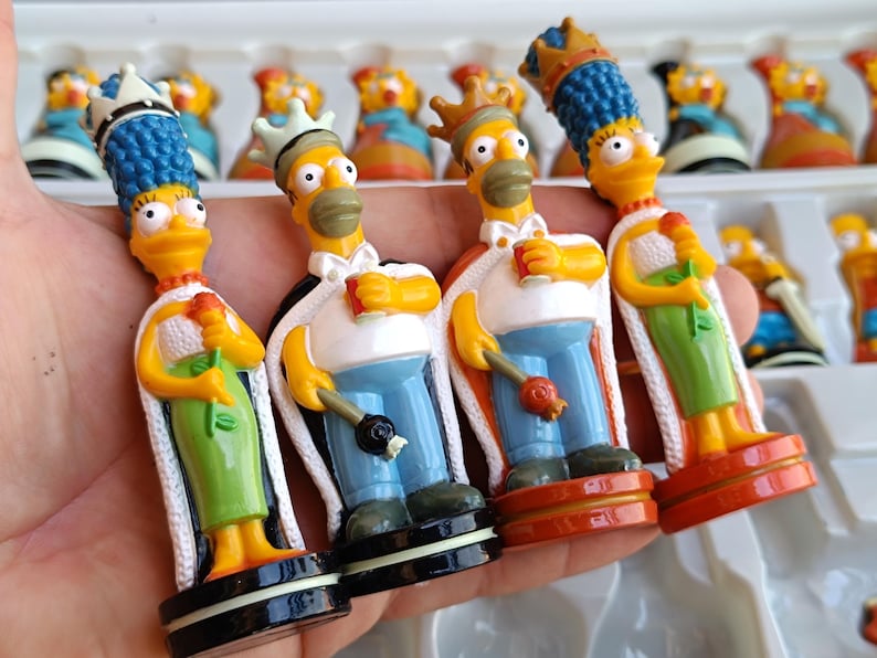 Simpsons Chess, Simpsons Toys, Simpsons Chess Game, Simpsons Family ...