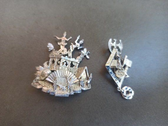Spanish Badges SET, Antique Falla Badges, Coat Of Arm… - Gem