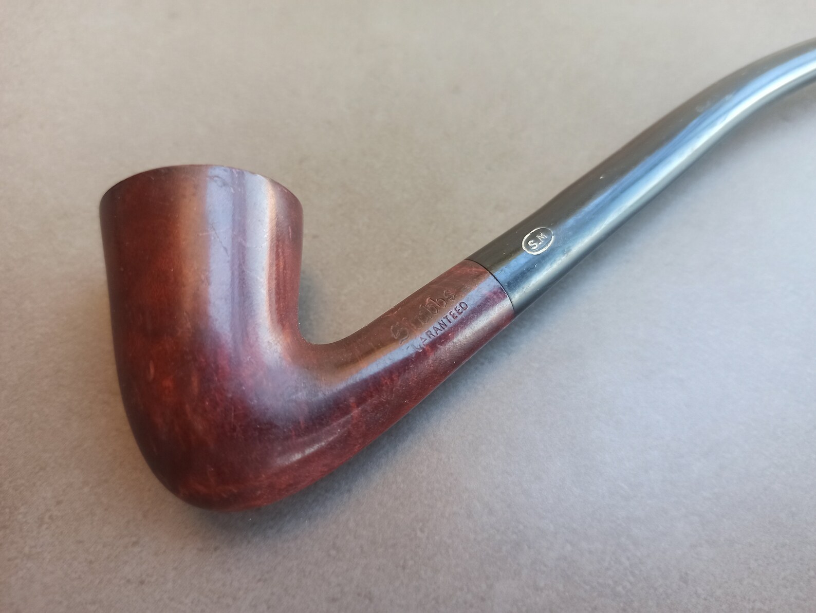 STUBBS Antique Pipe Vintage Tobacco Pipe Antique Bruyere - Etsy