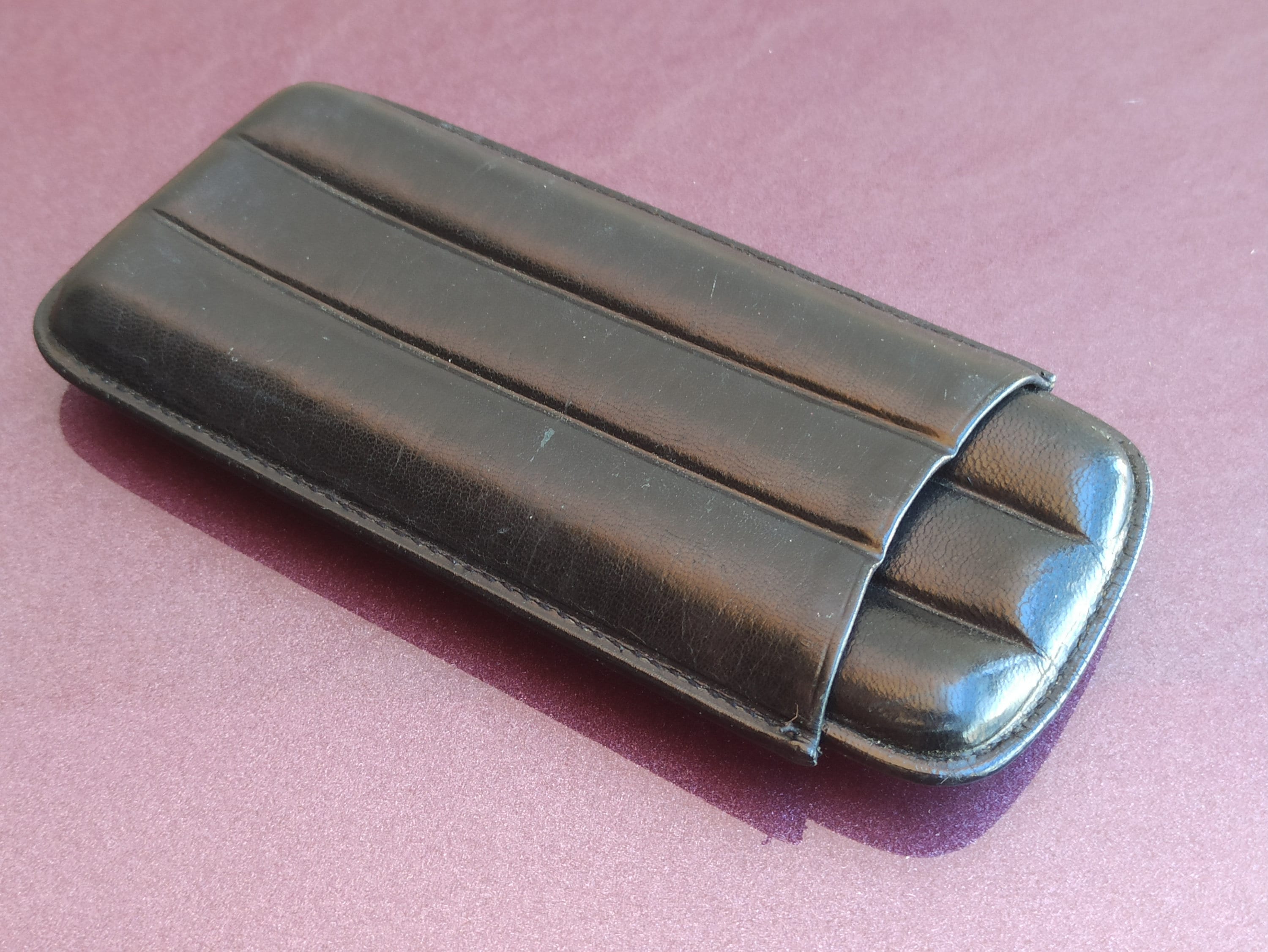 Originale Vintage Cigar Holder Leather Cigar Case Telescopic - Etsy