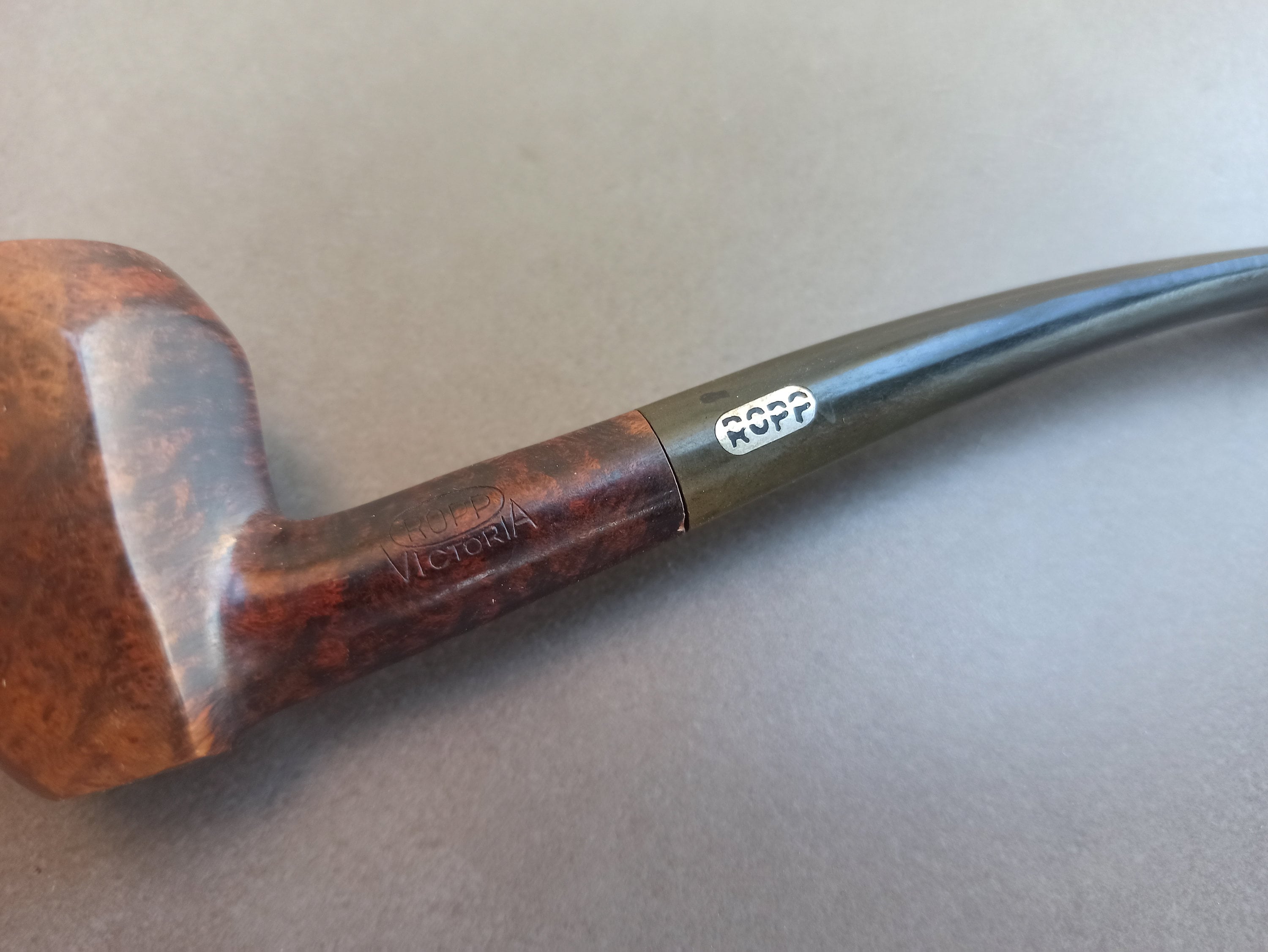 RARE ROPP Victoria Smoking Pipe Made in France Vintage Briar - Etsy